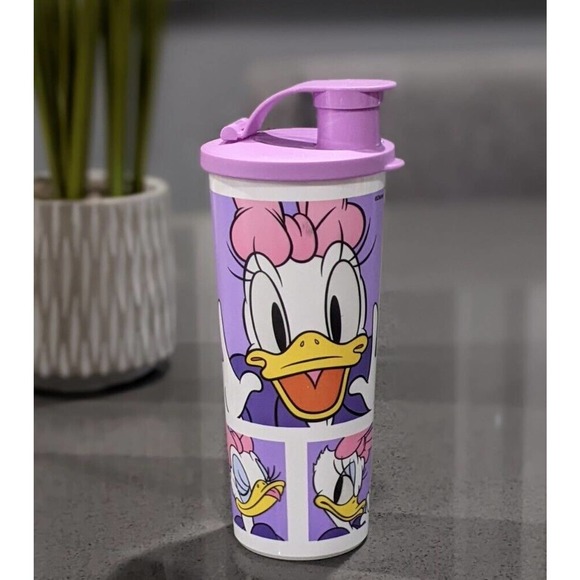 Tupperware | Dining | Tupperware Disney Daisy Duck Tumbler W Drinking ...
